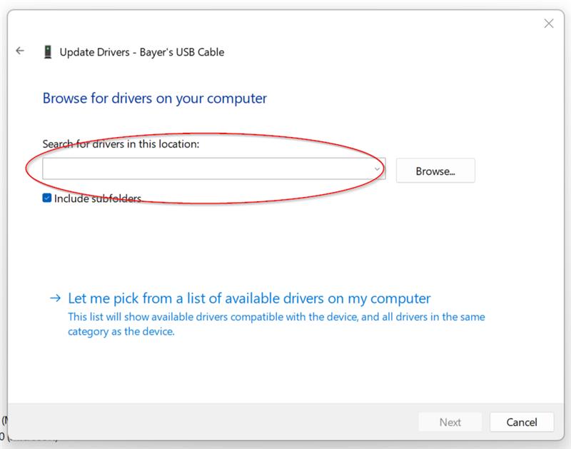 How to update Bayer Blue Cable driver – GlucoContro.online Help Center