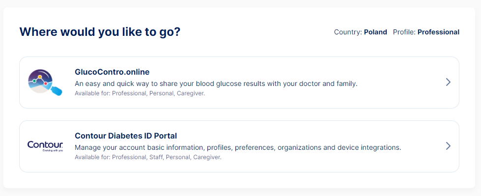 CONTOUR™ Diabetes ID Portal Overview – GlucoContro.online Help Center