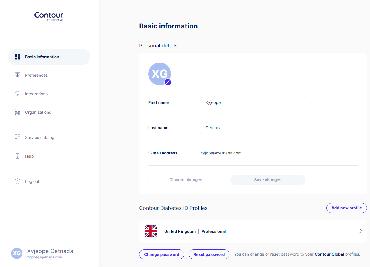 CONTOUR™ Diabetes ID Portal Overview – GlucoContro.online Help Center